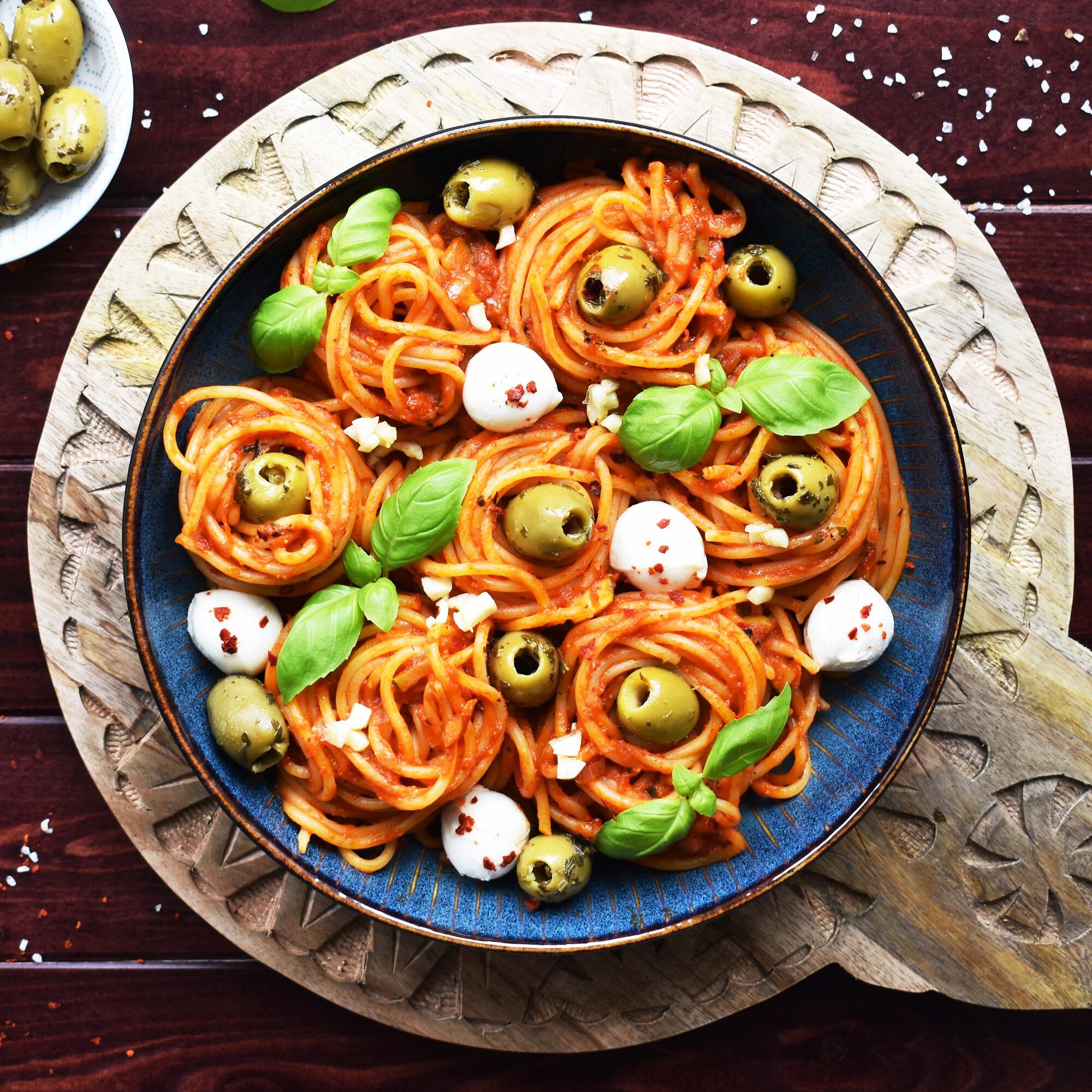Pasta Mit Oliven